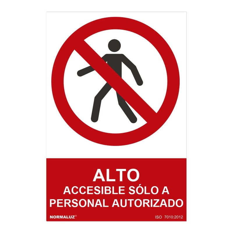 Señal prohibido Señal prohibido